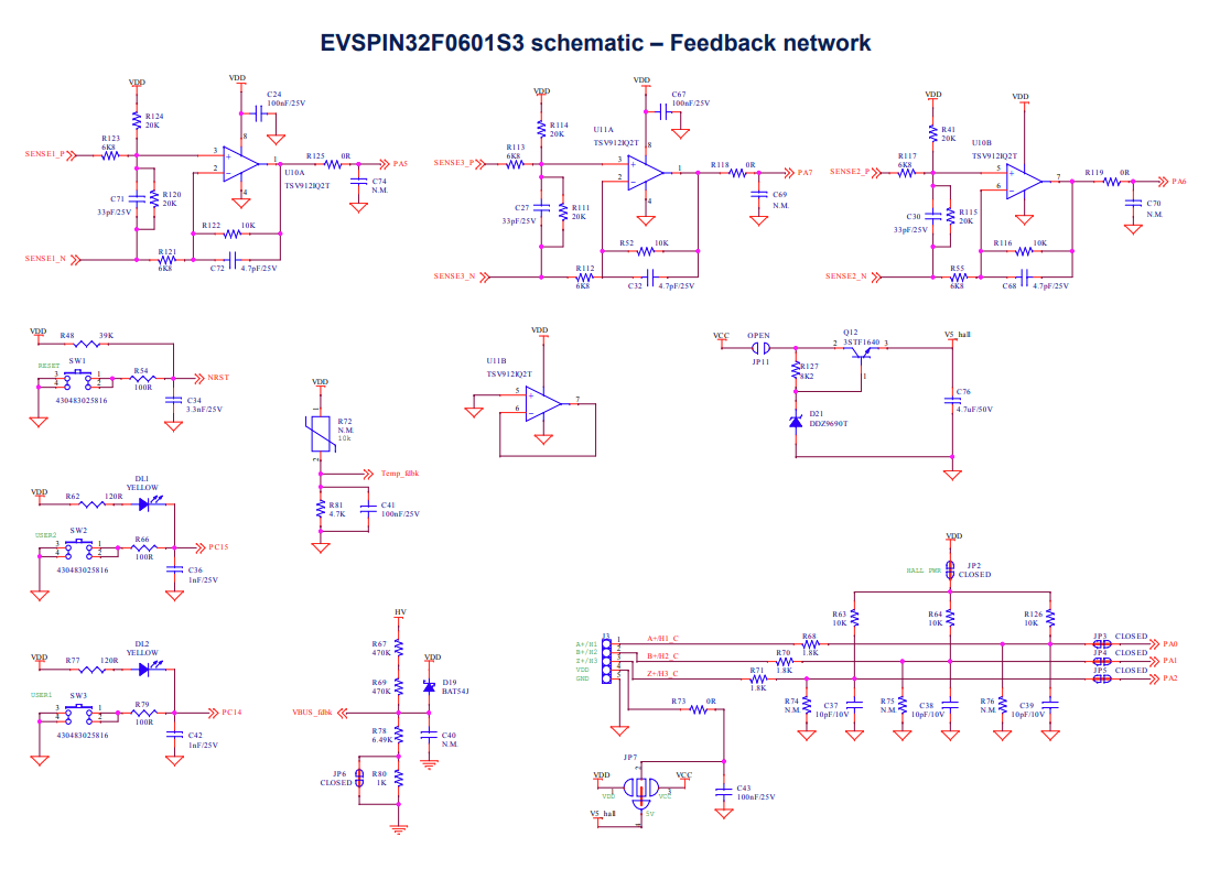 EVSPIN32F0601S3: 4.5A, 50 V to 280 V DC/AC, 3-Ph Inverter